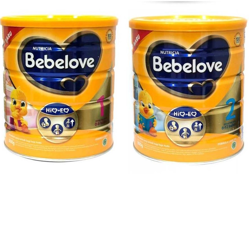 Jual Bebelove 1 dan 2 800gr kaleng dan kemasan 4ktk x 200gr | Shopee ...
