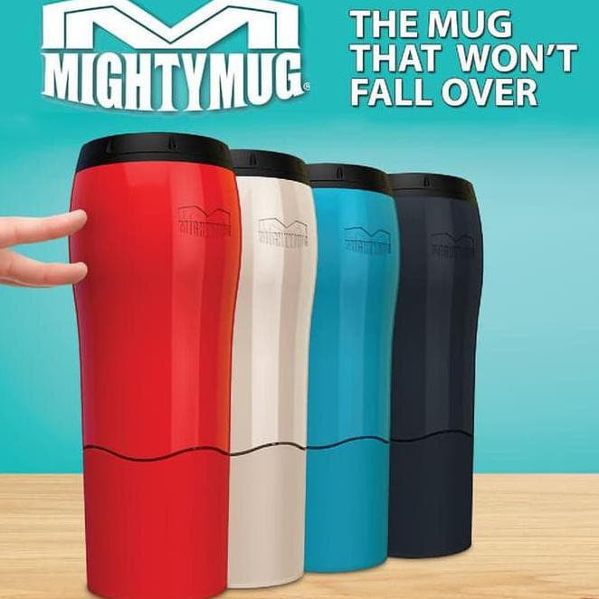 Jual terjangkau Mighty Mug Tumbler Botol Minum Termos Anti Tumpah ...