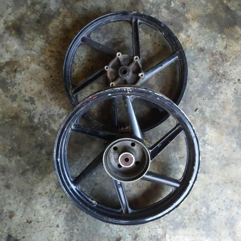 Jual Velg Tiger 2000 Megapro CW original | Shopee Indonesia