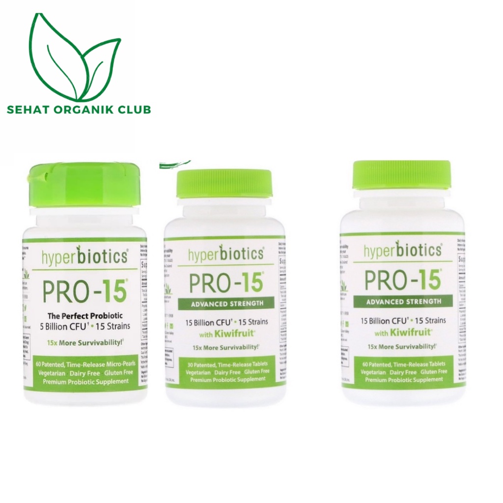 Jual [Perfect Probiotic] - Hyperbiotics PRO 15 The Perfect Probiotic 5 ...