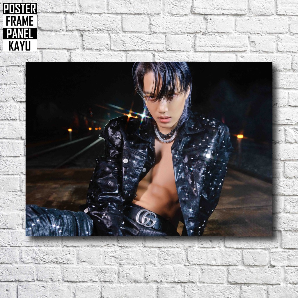 Jual Poster EXO KAI The 1st Mini Album Photoshoot Frame Kayu Solid A4 KAI023 | Shopee Indonesia