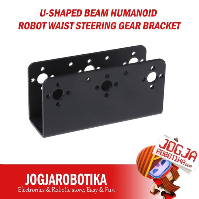 Jual U-SHAPED BEAM HUMANOID ROBOT WAIST STEERING GEAR BRACKET | Shopee ...