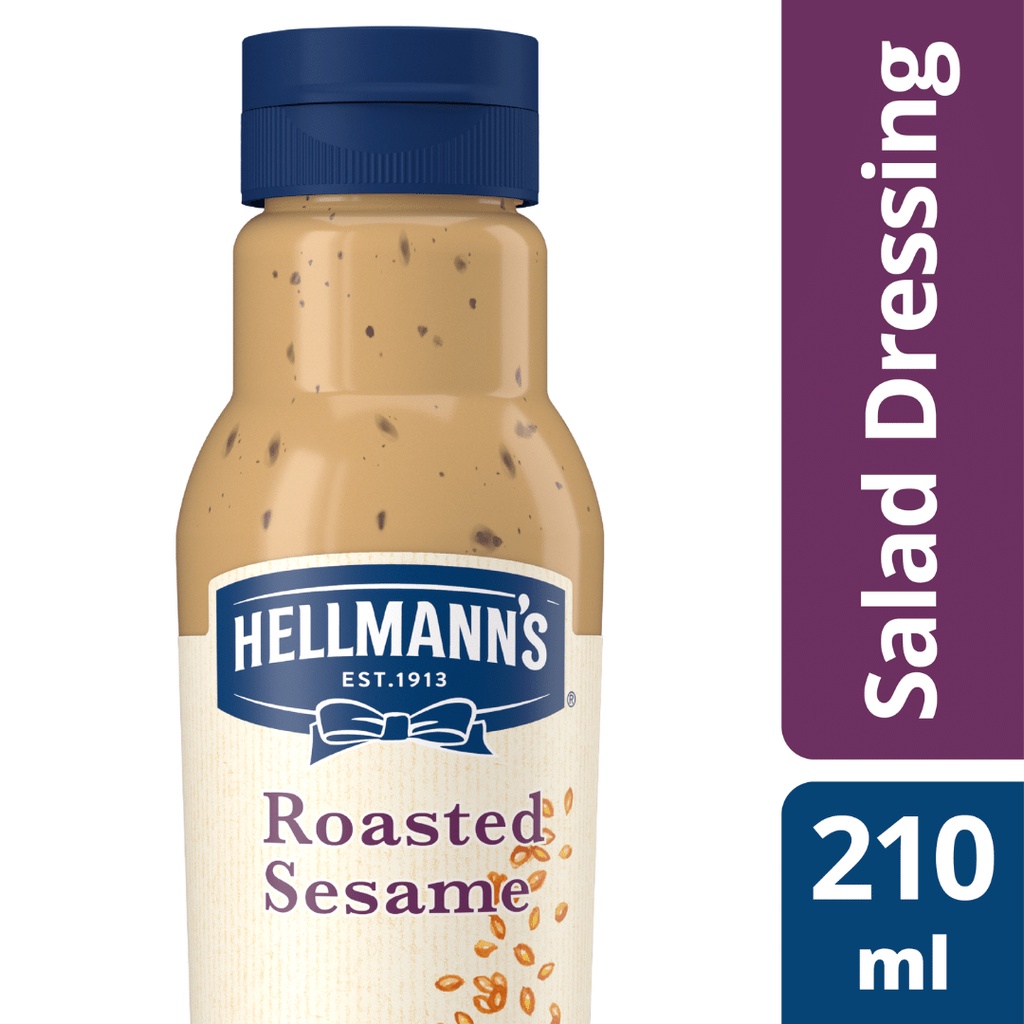 Jual HELLMANN'S ROASTED SESAME SALAD DRESSING 210ML | Shopee Indonesia