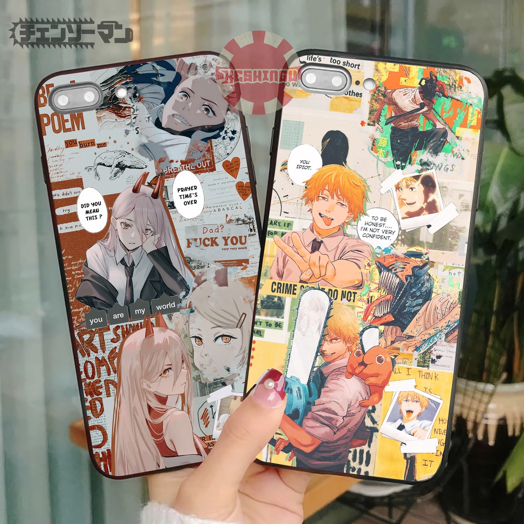 Jual Custom Case Casing Anime Chainsaw Man Aesthetic ( All Type ...
