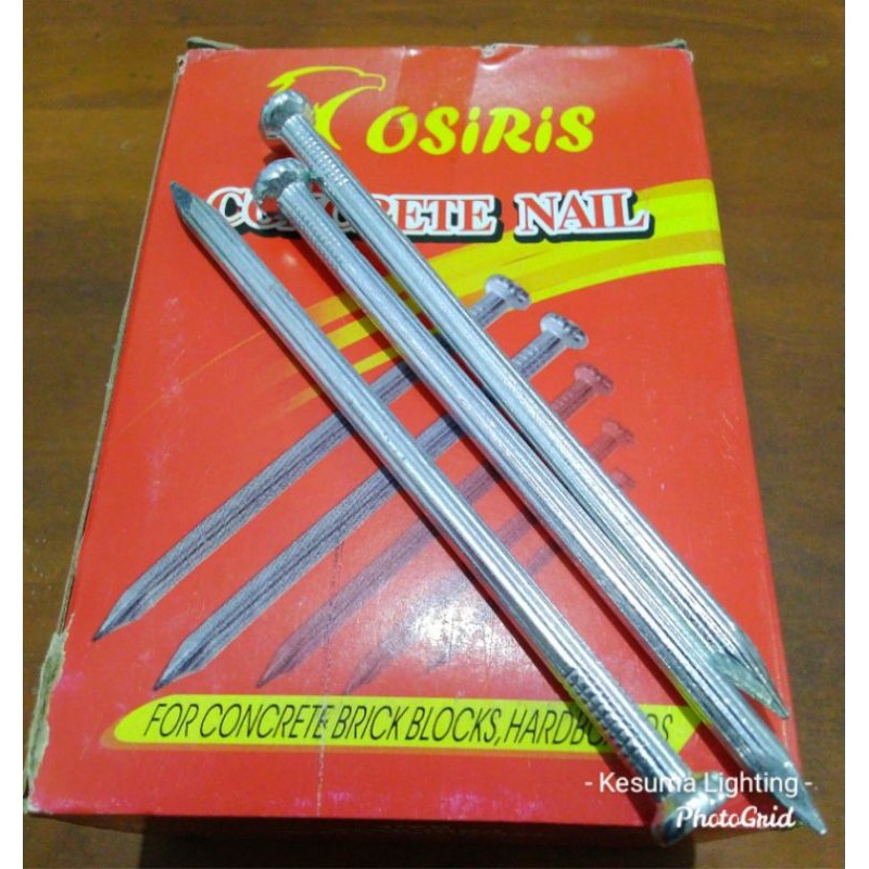 Jual PAKU BETON 4" PAKU TEMBOK 4inch = 10cm | Shopee Indonesia