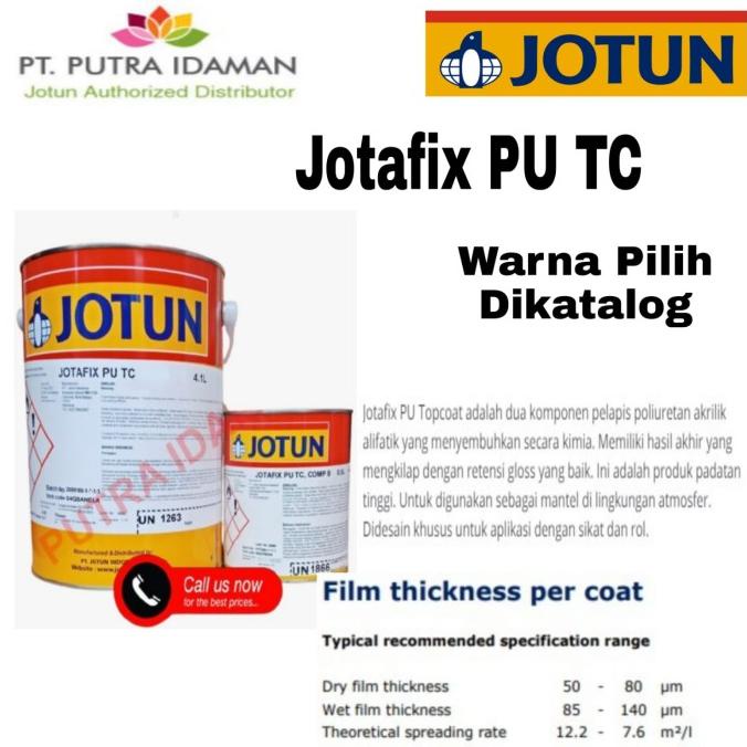 Jual JOTUN CAT POLYURETHANE / JOTAFIX PU TC 5 LITER / CAT JOTUN MARINE ...