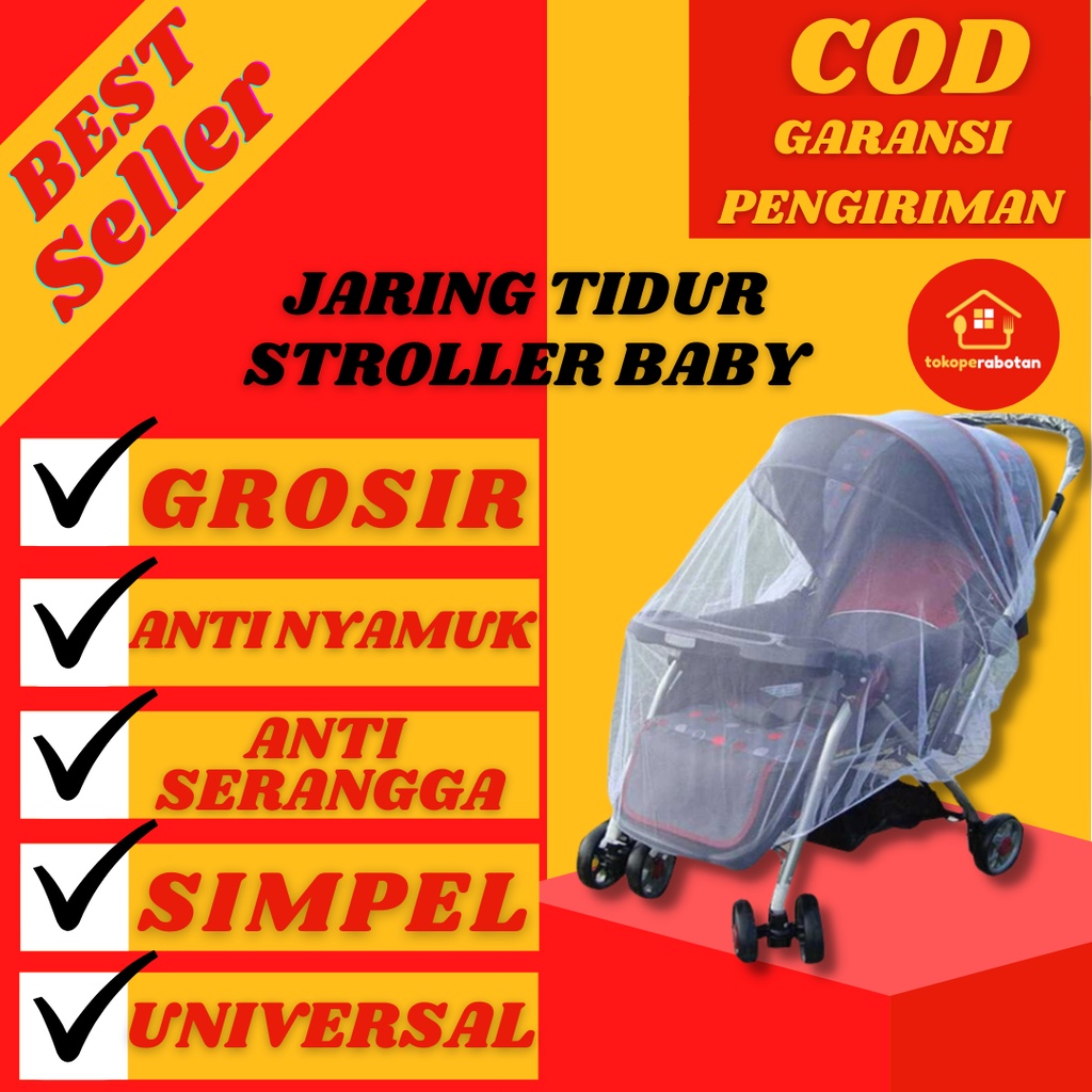 Jual Kelambu Selambu Jaring Tidur Net Anti Nyamuk Serangga Strolle ...