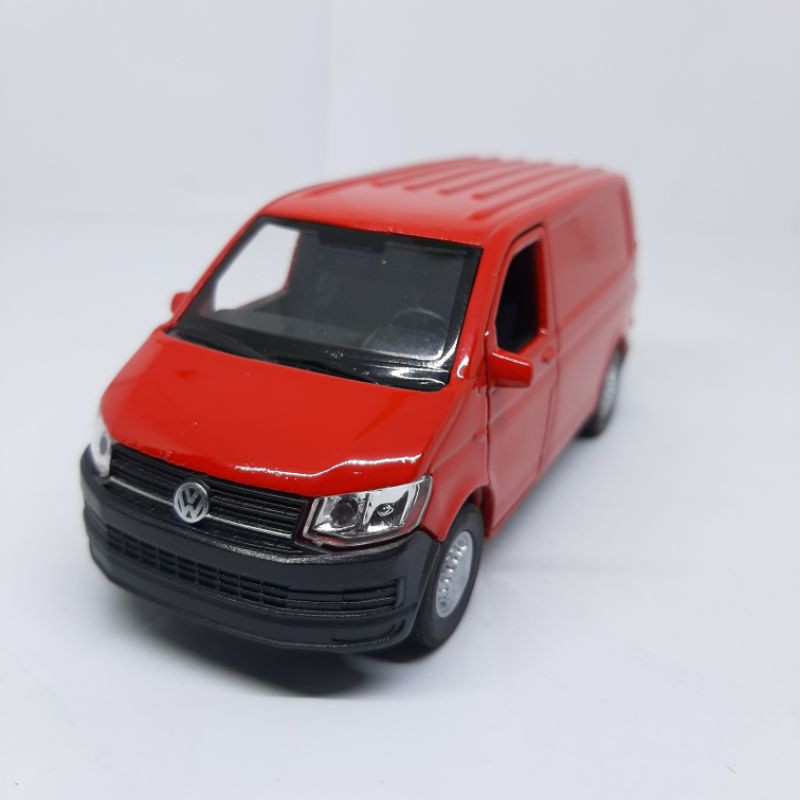 Jual Diecast Miniatur Mobil VW Transporter T6 VAN Welly Nex Diecast ...