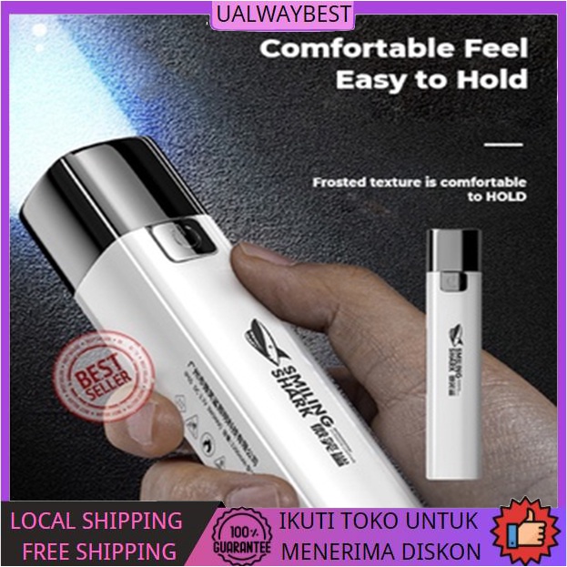 Jual COD Lampu Senter Led Mini Portable Super Terang Jarak Jauh Usb Rechargeable Untuk Outdoor ...