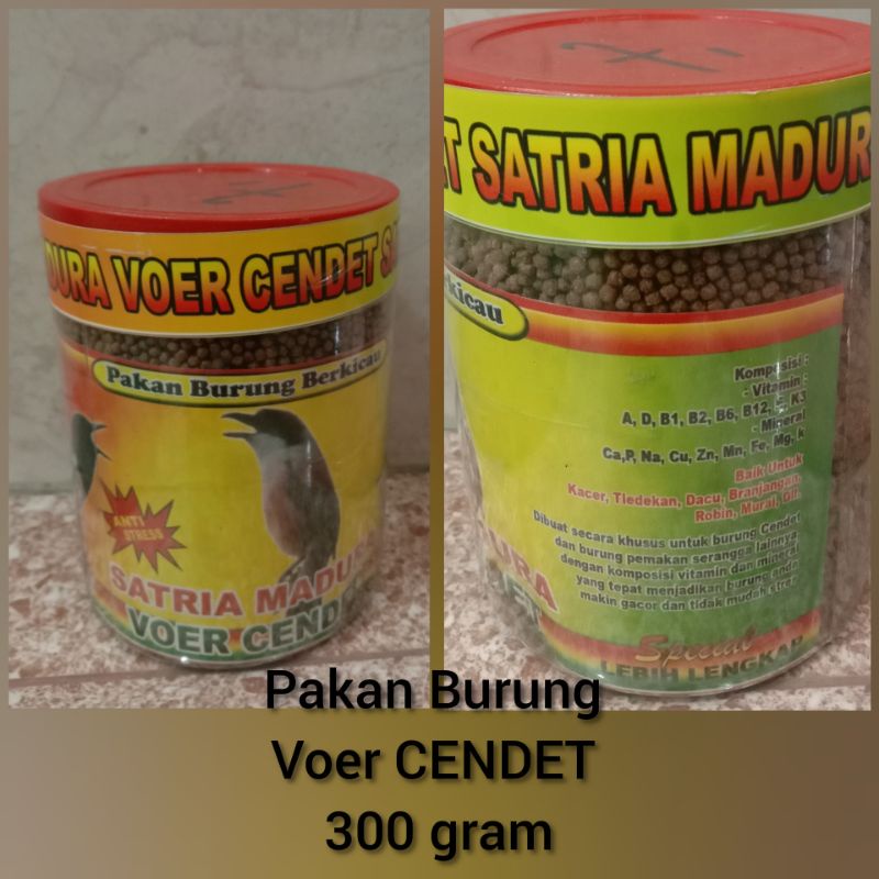 Jual Pakan Burung CENDET VOER CENDET Satria Madura termurahh!! | Shopee ...