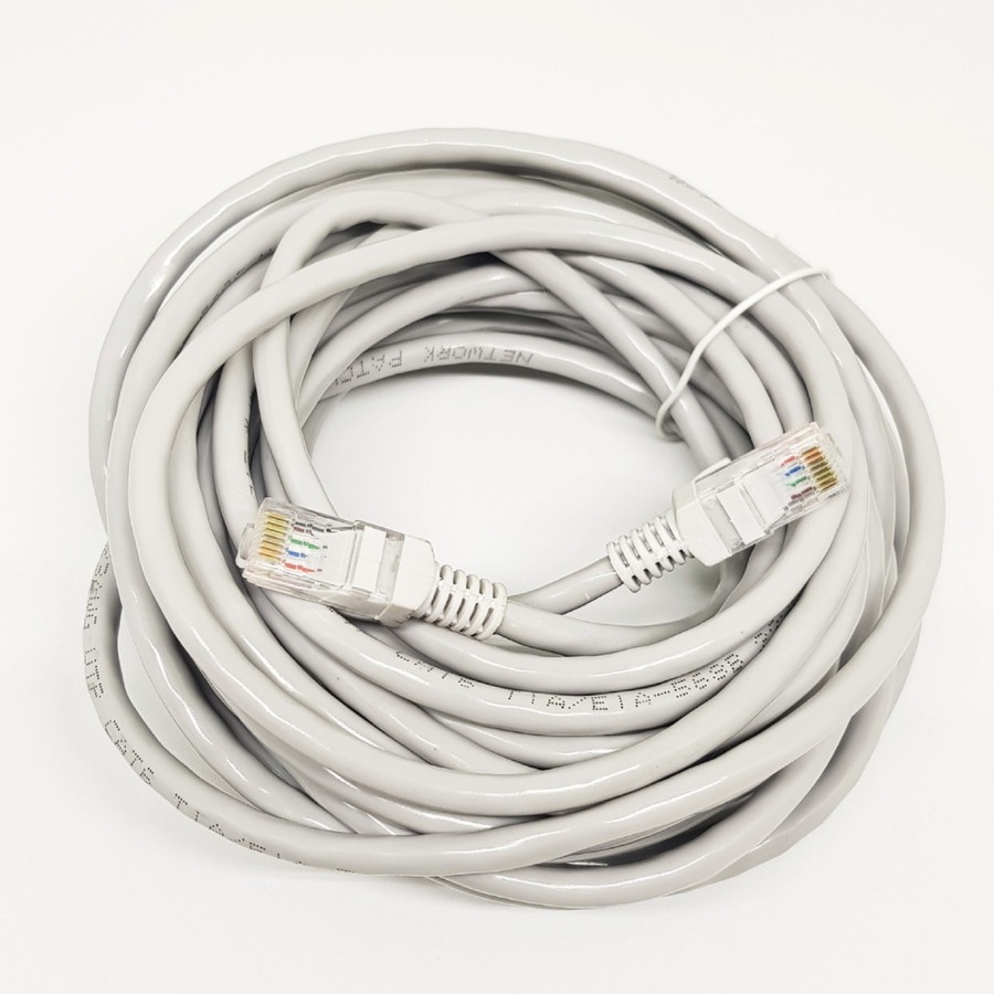 Jual Kabel LAN 10 Meter Kabel LAN Cat 6 Kabel UTP RJ45 | Shopee Indonesia