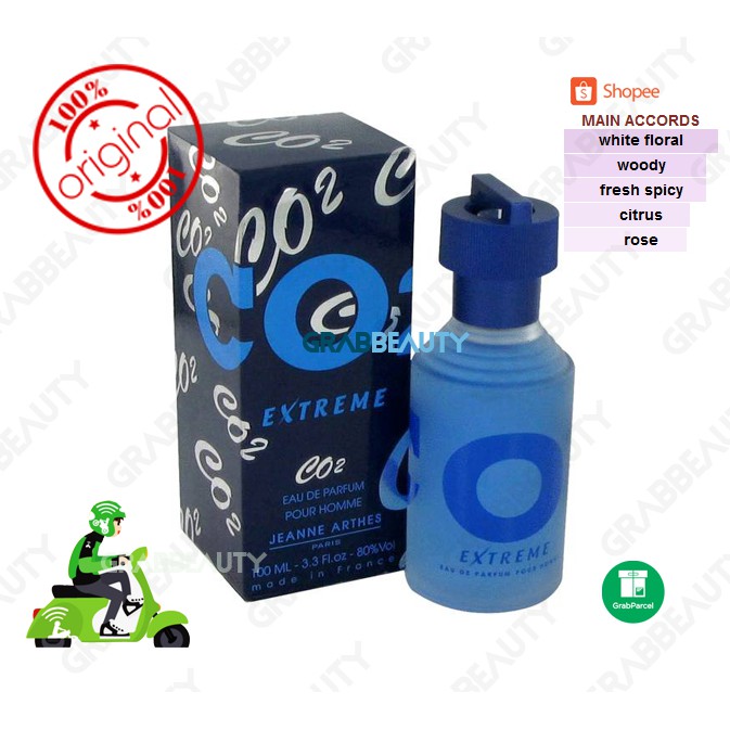Jual 100% ORIGINAL PARFUM JEANNE ARTHES CO2 EXTREME EDP 100ml (DUS+SEGEL!) | Shopee Indonesia