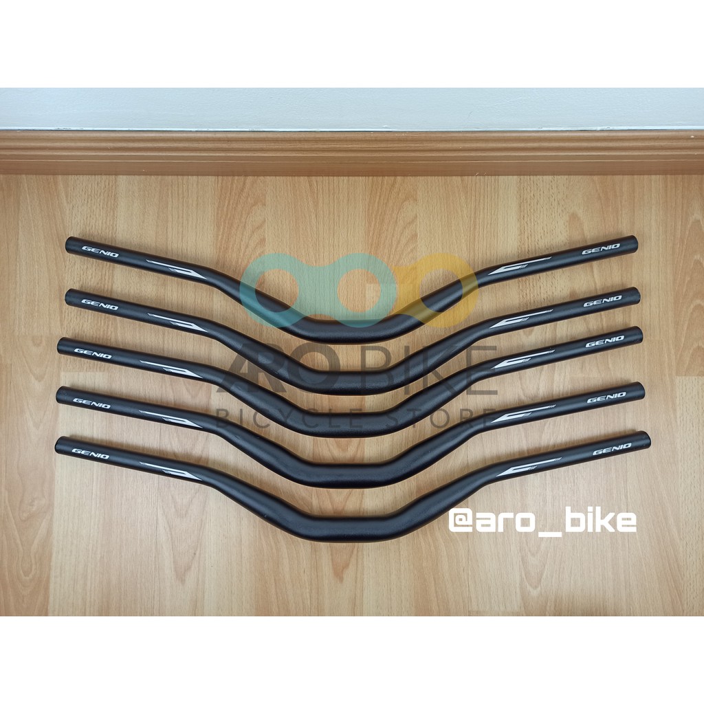 Jual handlebar stang alloy oversize genio 31,8 stang mtb low rise | Shopee Indonesia
