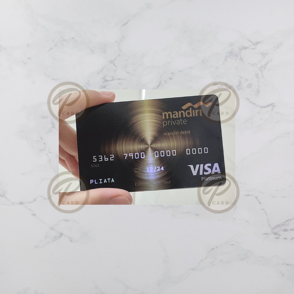 Jual BANK CARD HOLOGRAM SERIES - Card Cover Skin Sticker - PLIATA ...