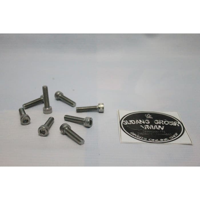 Jual Baut L Stainless (Baut 10 , Mata Kunci L5) Panjang 4cm / 40mm Baut ...