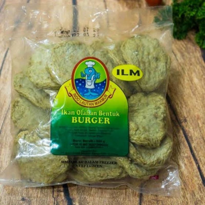 Jual ikan olahan BURGER ILM 500gr | Shopee Indonesia