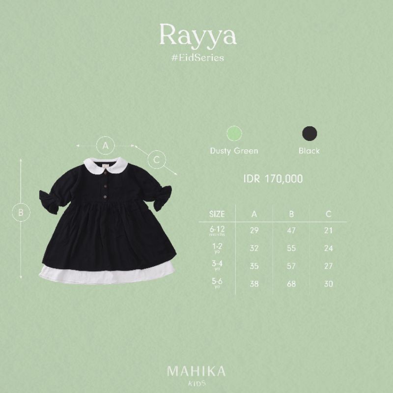 Jual RAYYA Mahika Kids Royal Eid Series | Shopee Indonesia