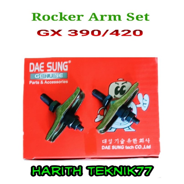 Jual Rocker Arm Set gx390/420 mesin penggerak Genset 6000watt | Shopee ...