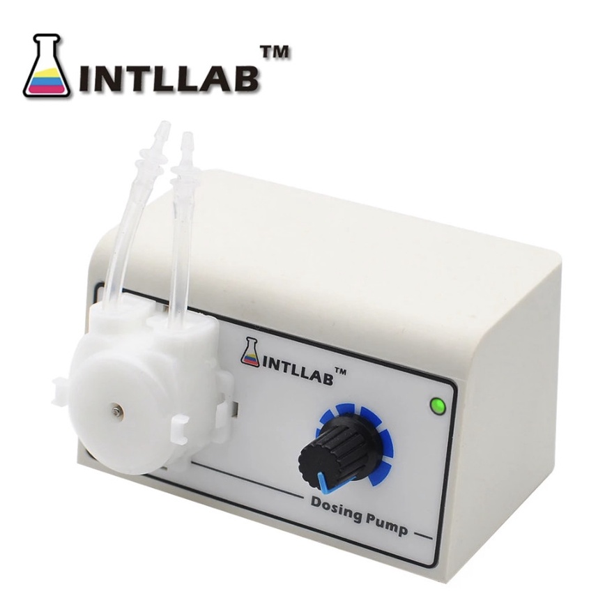 Jual Dosing Pump Peristaltic Liquid Pump 12V Adjustable Speed + Adaptor ...