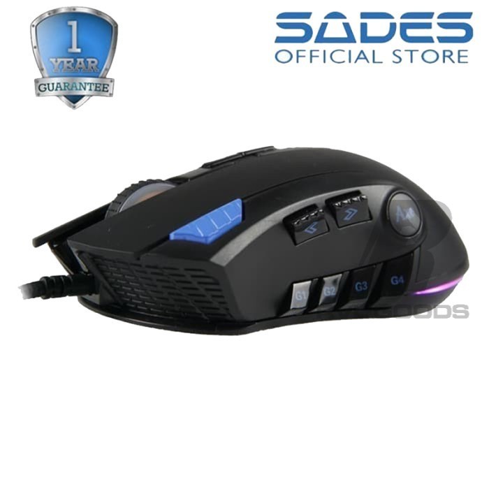 Jual Sades Axe Rgb Gaming Mouse Shopee Indonesia