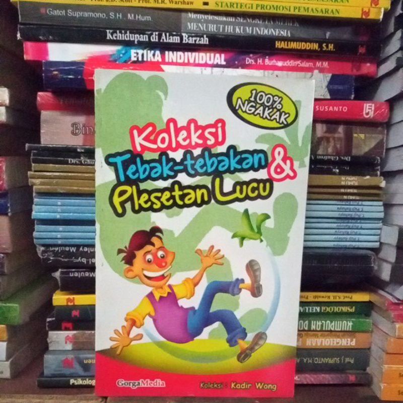 Jual Koleksi tebak-tebakan dan plesetan lucu. g3 | Shopee Indonesia