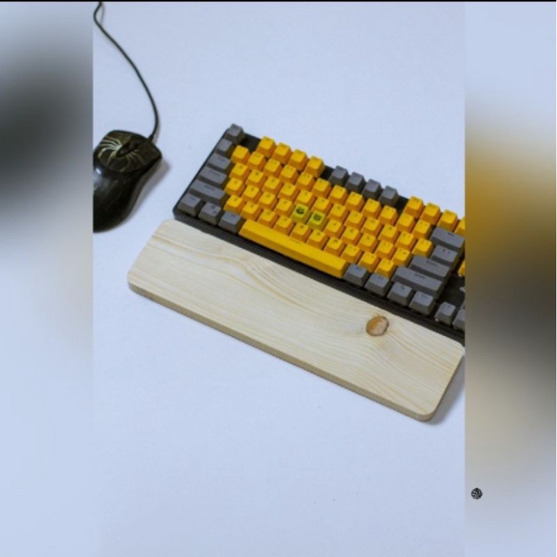 Jual Palm rest Wrist Arm Rest kayu jati dudukan sandaran tangan ...