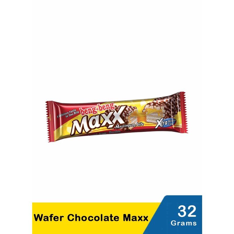 Jual Beng-Beng Wafer Chocolate Maxx 32G | Shopee Indonesia