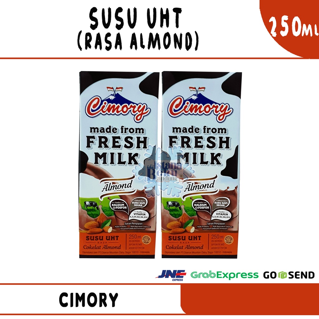 Jual Cimory Susu UHT Chocolate Almond 250ml | Shopee Indonesia