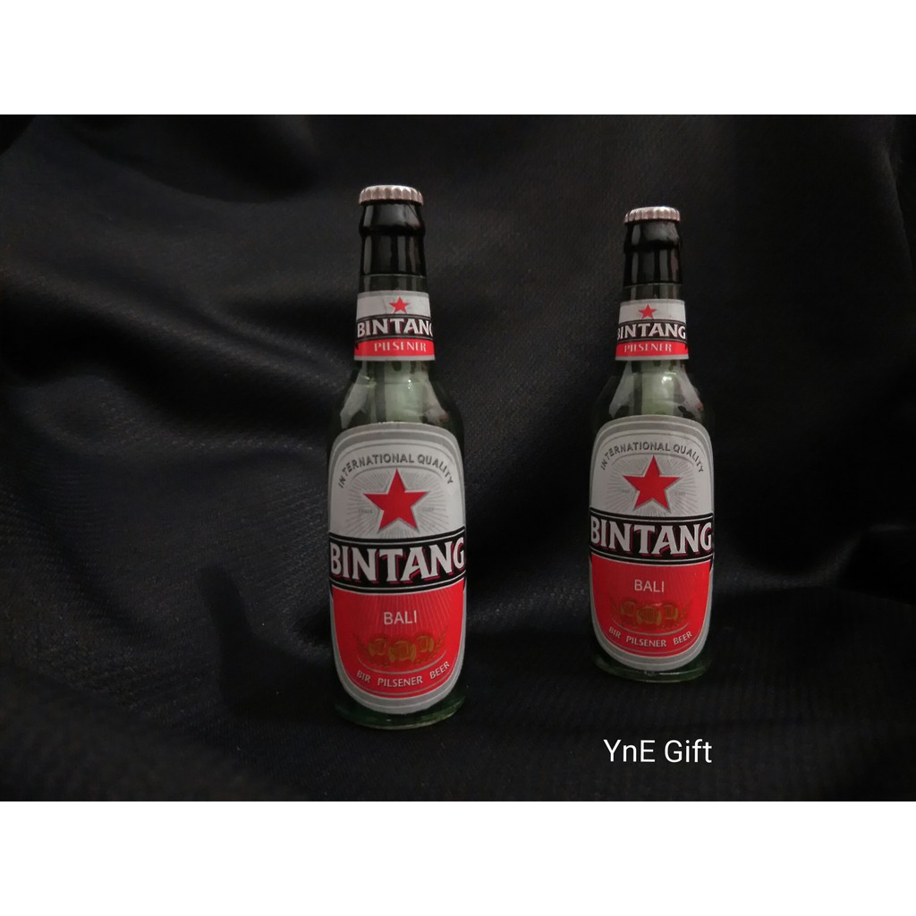 Jual Super Murah! Korek Gas Botol Birr Bintang, Korek Api Antik, Mancis ...