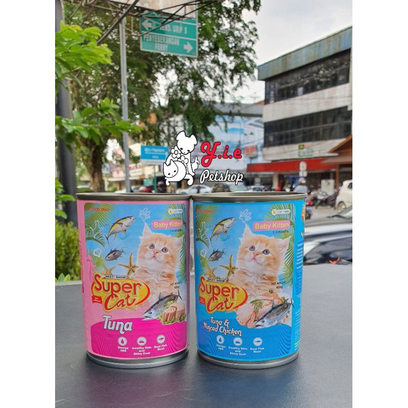 Jual super cat kaleng baby kitten 400gr | Shopee Indonesia