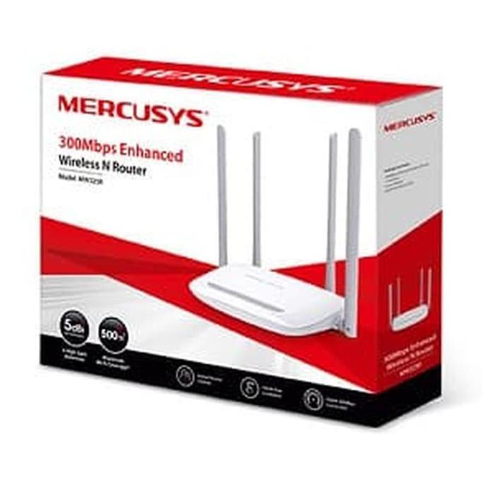 Jual Cantik Mercusys Mw325R 300Mbps Enhanced Wireless N Router Hemat ...
