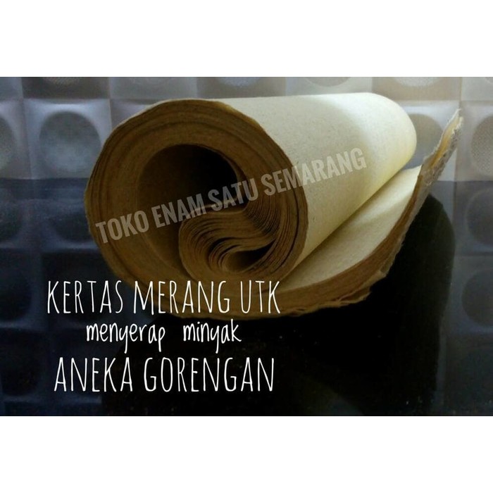 Jual Kertas Merang untuk menyerap minyak gorengan | Shopee Indonesia