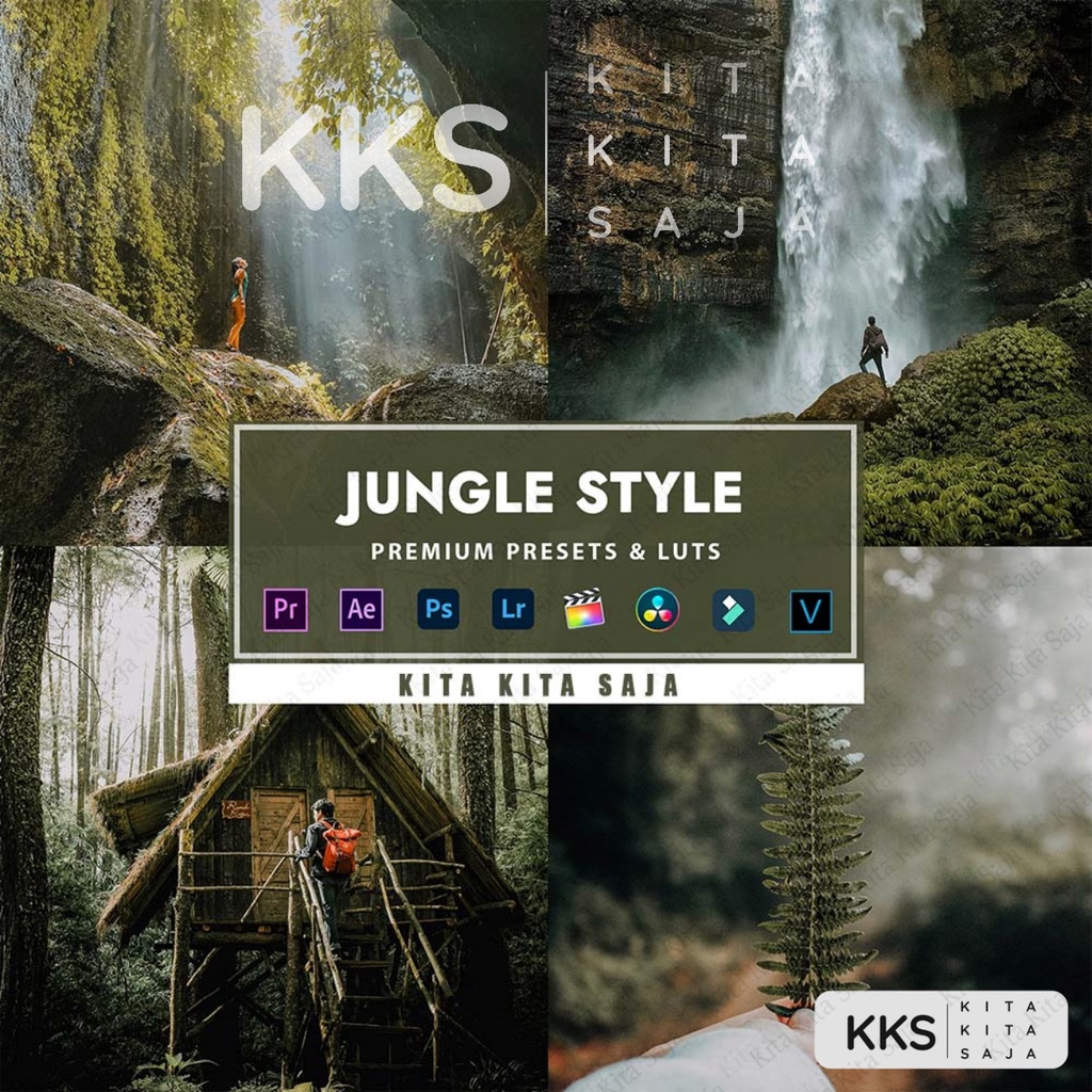 Jual Jungle Style - Premium Preset Lightroom Foto Video LUT LUTs VN ...