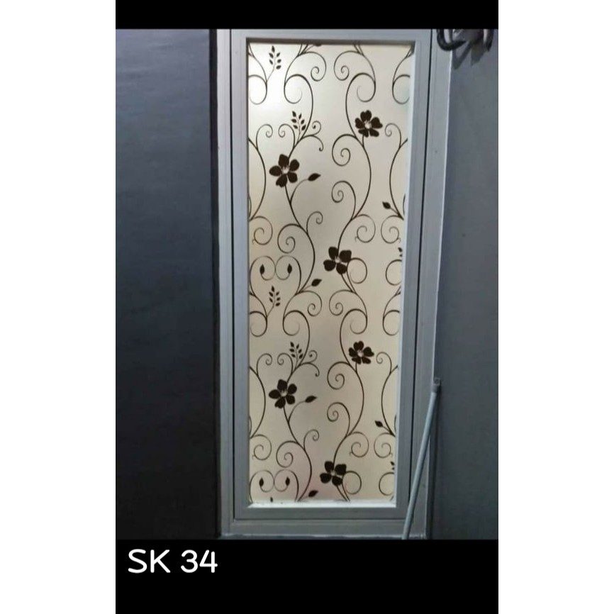 Jual STIKER KACA MOTIF SK34 | Shopee Indonesia