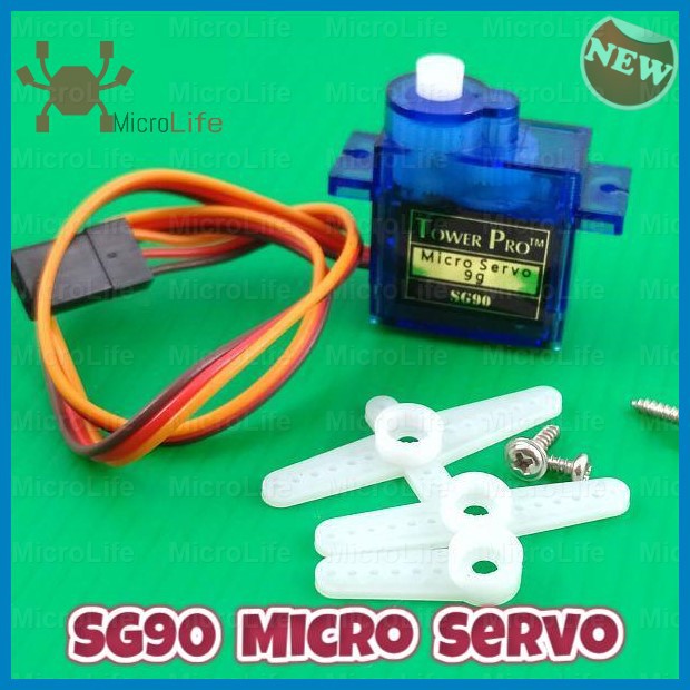 Jual Micro Servo Motor SG90 | Shopee Indonesia