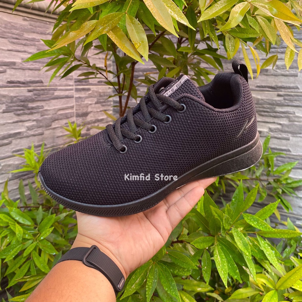 Jual Sepatu sekolah anak remaja ando hitam Saga Nitta BSC Pengikat TALi | Shopee Indonesia