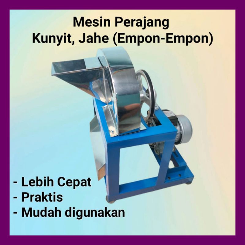 Jual Mesin Potong Kunyit Kunir - Jahe & Alat Perajang Serbaguna ...