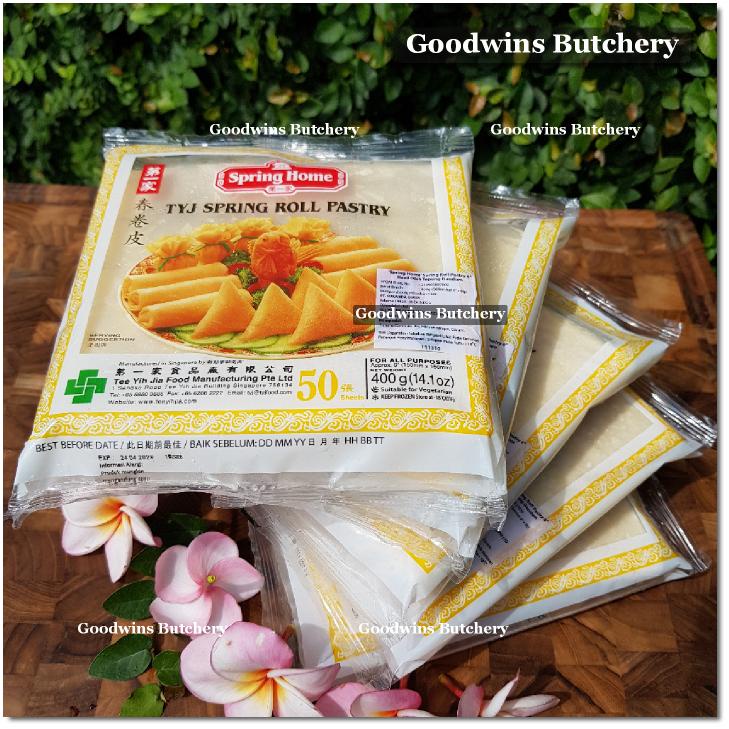Jual SPRING ROLL SKIN samosa kulit lumpia TYJ Spring Home Singapore ...