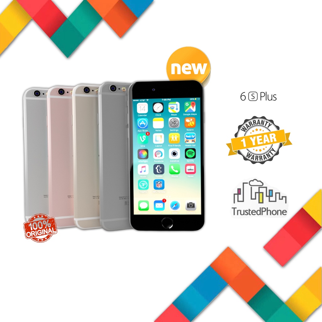 Jual IP 6S PLUS 128GB NEW ORIGINAL GARANSI 1 TAHUN | Shopee Indonesia