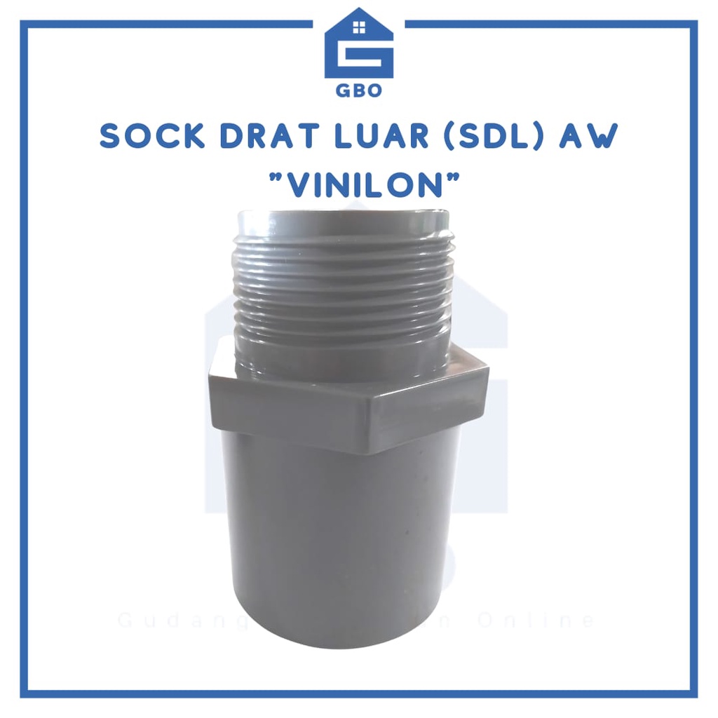 Jual VINILON - VALVE SOCKET AW 2" / SOK DRAT LUAR (SDL) | Shopee Indonesia