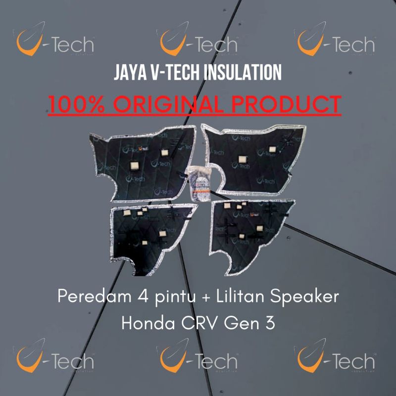 Jual VTECH ORIGINAL !! Peredam Suara 4 Pintu HONDA CRV GEN 3 | Shopee ...