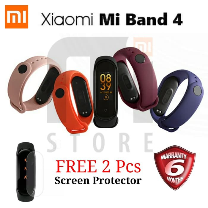 Jual Xiaomi MiBand 4 Smart band Color AMOLED Display Mi Band 4 Original | Shopee Indonesia