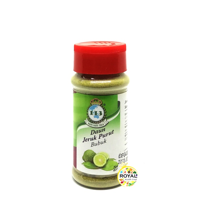 Jual 113 Daun Jeruk Purut Bubuk / Kaffir Lime Leaves Powder | Shopee ...