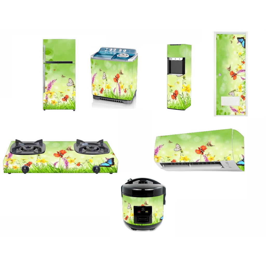 Jual Sticker dekorasi sticker Nature 004 sticker kulkas sticker mesin ...