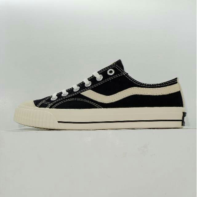 Jual Sepatu Ventela Suede Public Low Black Natural ORIGINAL Made In Indonesia | Shopee Indonesia