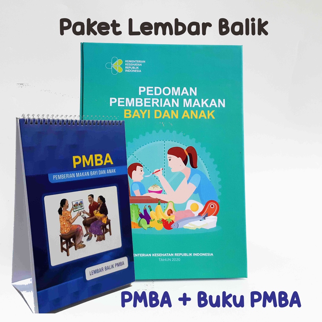 Jual Paket Lembar Balik PMBA dan Buku PMBA || Paket Murah Lembar Balik ...