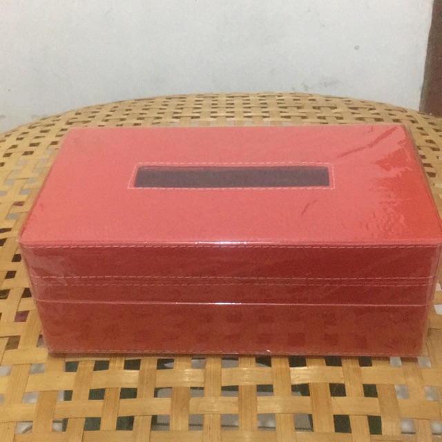 Jual Tempat Box Tisu Sintesis Vinil Persegi Besar | Shopee Indonesia