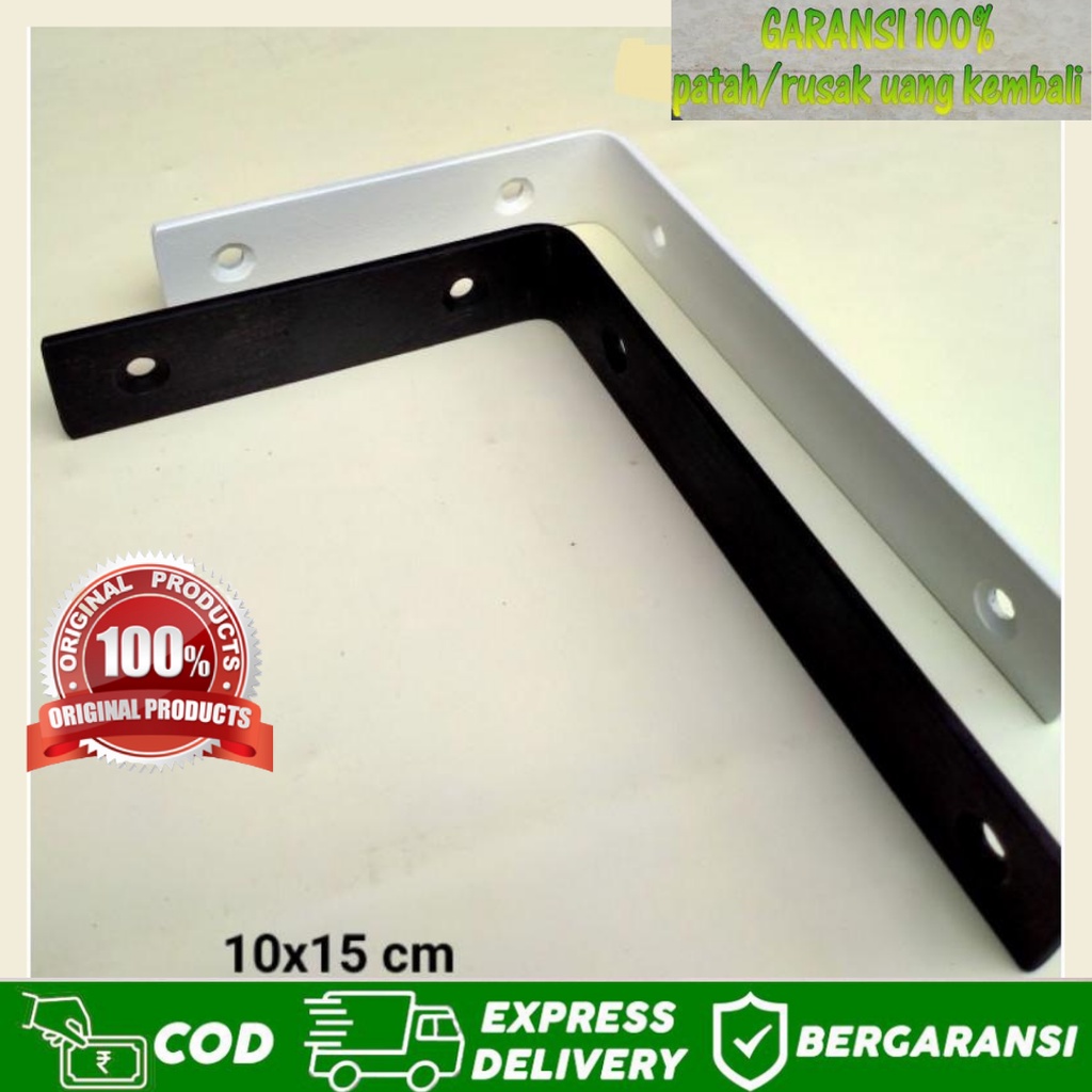 Jual RAK BESI SIKU BESI SIKU AMBALAN RAK DINDING PENYANGGA PAPAN KAYU ...