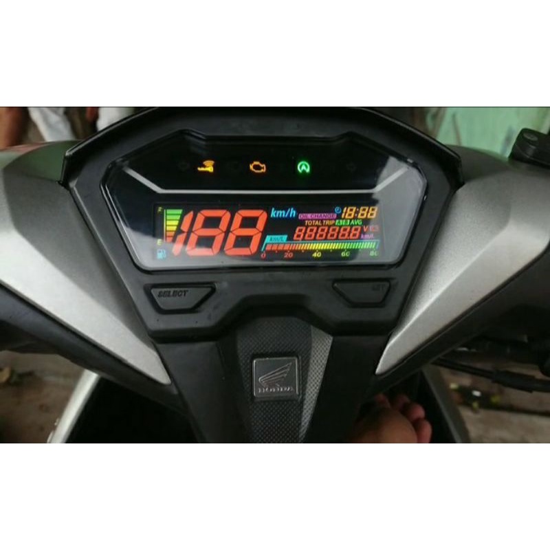 Jual stiker lcd Vario 150 vario 125, stiker lcd honda click 150 UNACHAN ...