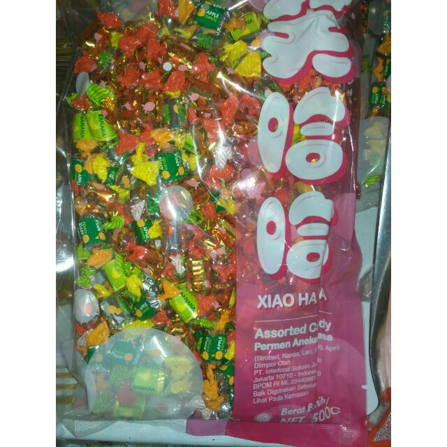 Jual Naraya Candy - permen aneka rasa xiao ha ha 500gram | Shopee Indonesia